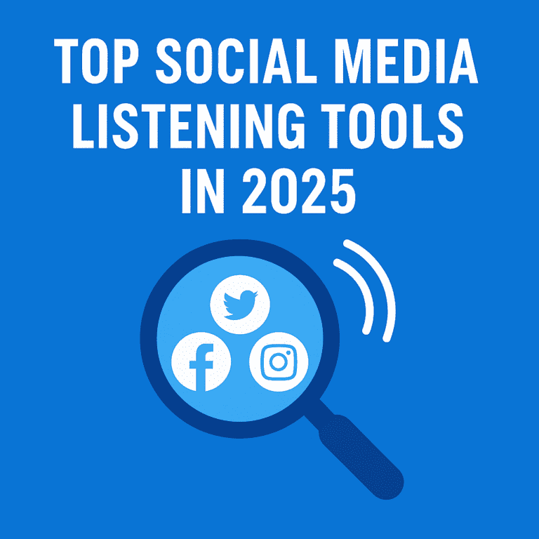 Best Social Listening Tools 2025 – Track Mentions & Monitor Brand Sentiment
