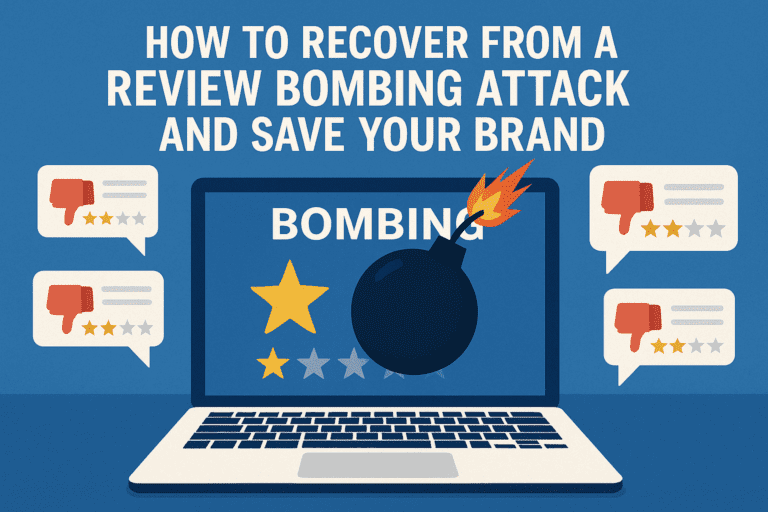 How to Recover from a Review Bombing Attack and Save Your Brand
