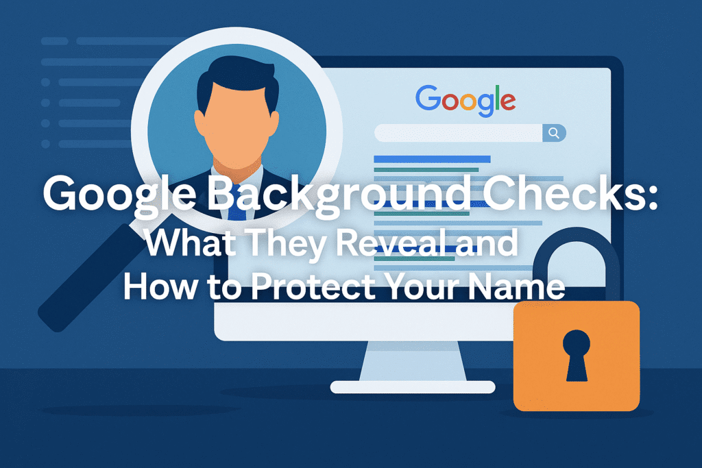 Google Background Checks: What They Reveal and How to Protect Your Name