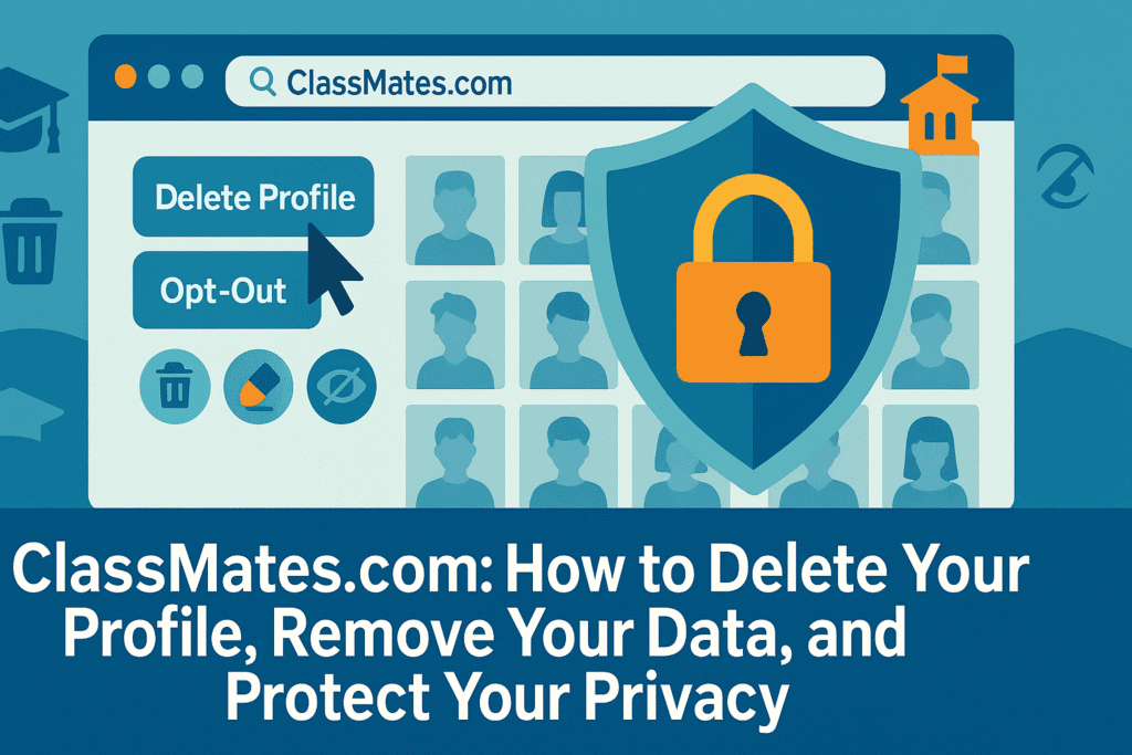 ClassMates.com: How to Delete Your Profile, Remove Your Data, and ...