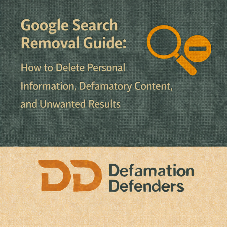 Google Search Removal Guide: How to Delete Personal Information ...